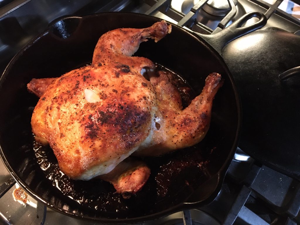 Dutch Oven Drop Chicken